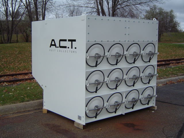 ACT dust collectors and dust collection systems